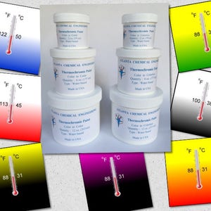 Temperature Activated Color Changing Thermochromic Paint | Etsy