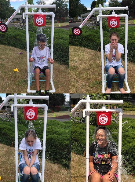 Soak 'N' Wet (kids Dunk Tank) - Etsy