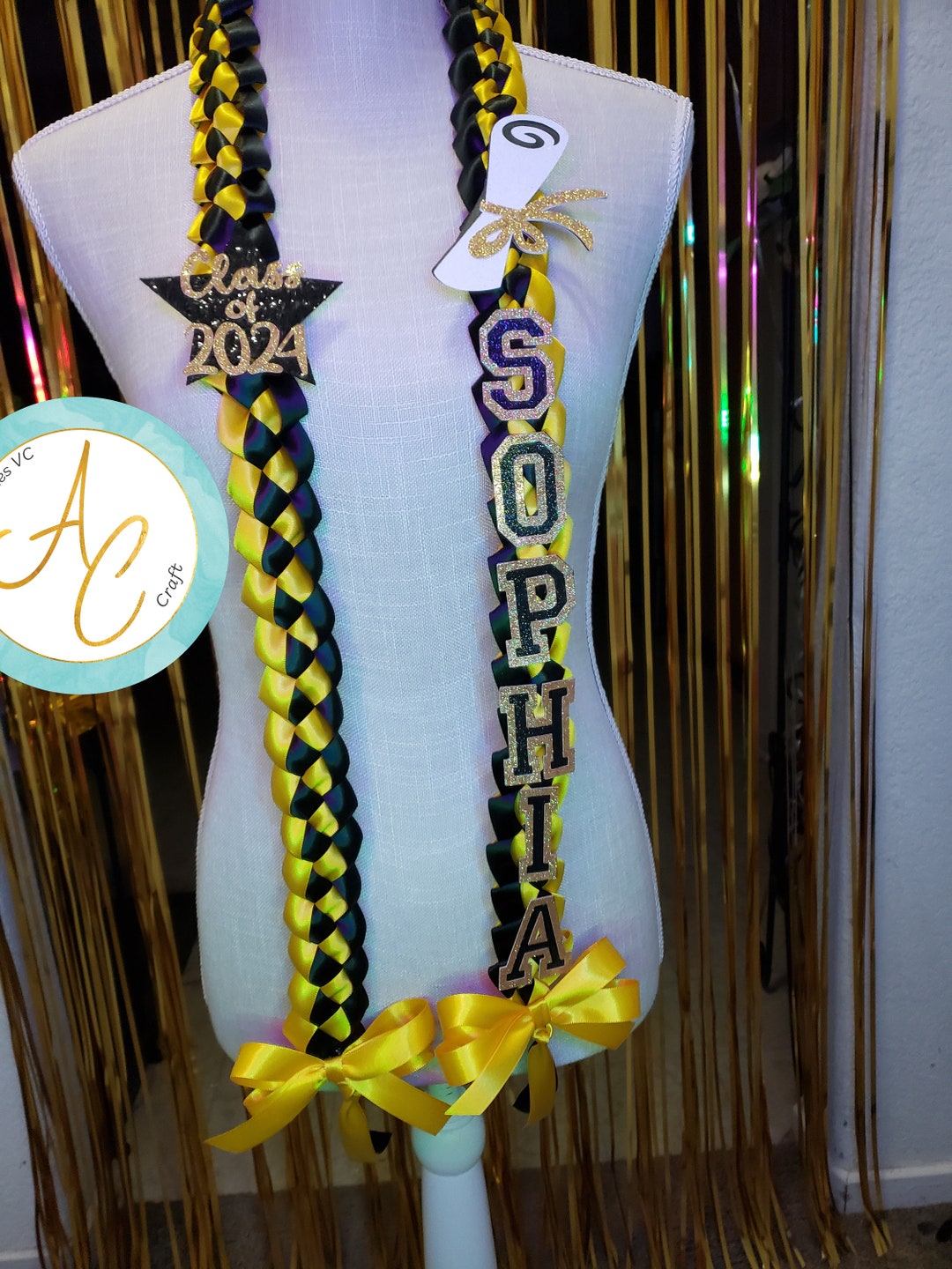 Coquette, Coquette Lei, Pink Graduation Gift, Class Of,coquette Lei ...