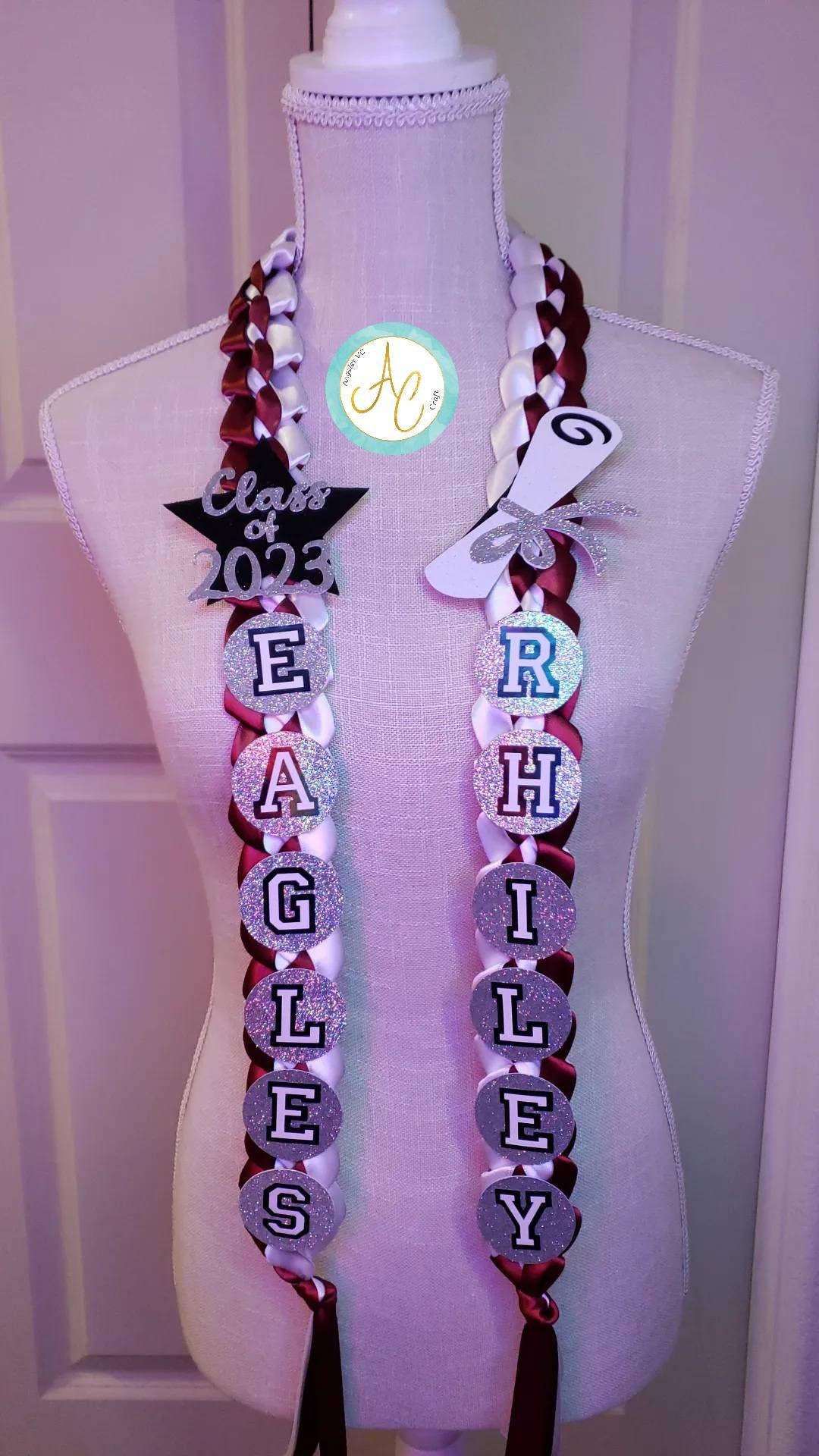 Lei Class Of, Graduation, Personalize Lei, Senior, College, University ...