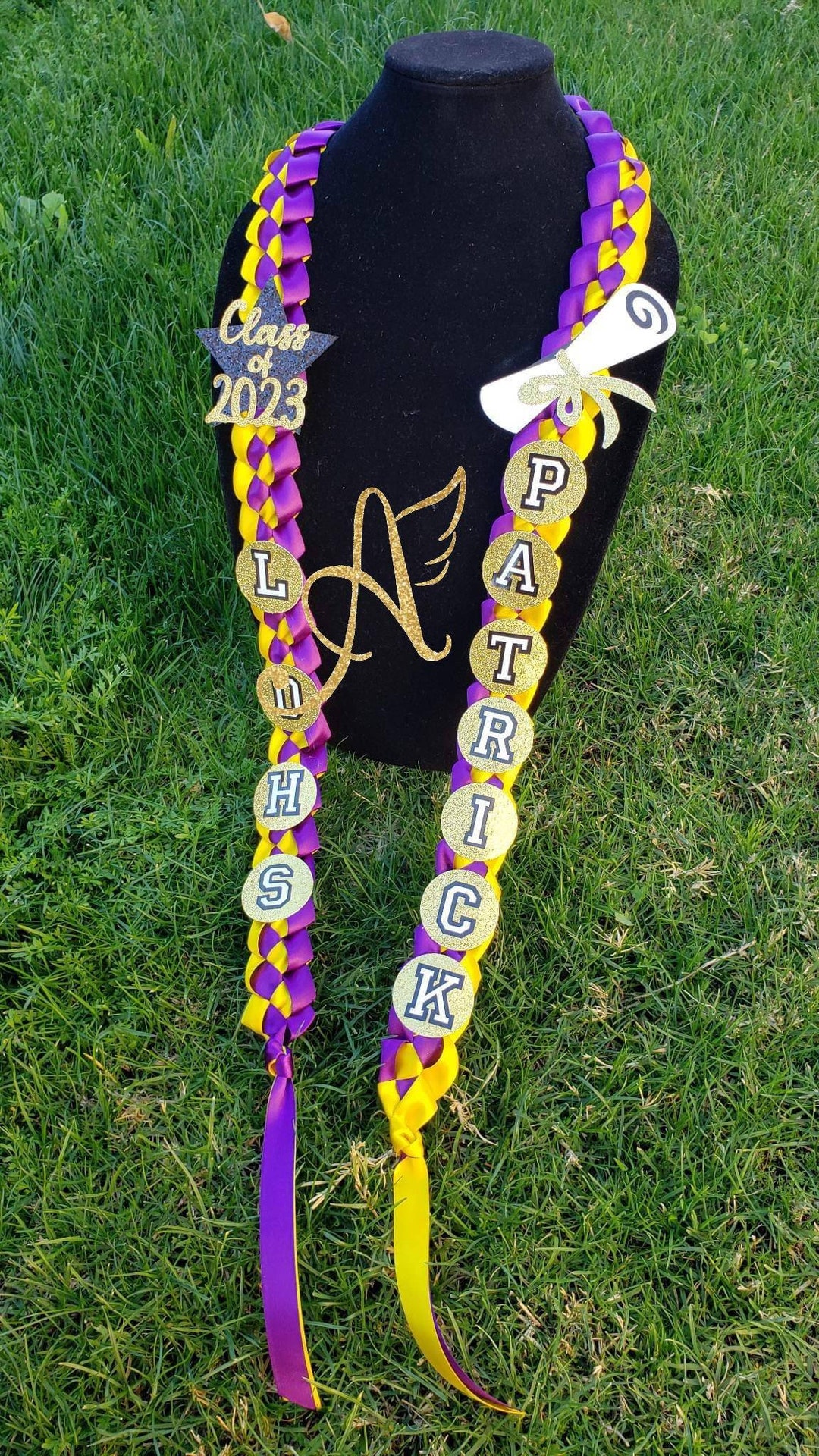 Lei Class Of Graduation Personalize Lei Senior College - Etsy