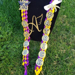 Lei Class Of, Graduation, Personalize Lei, Senior, College, University ...
