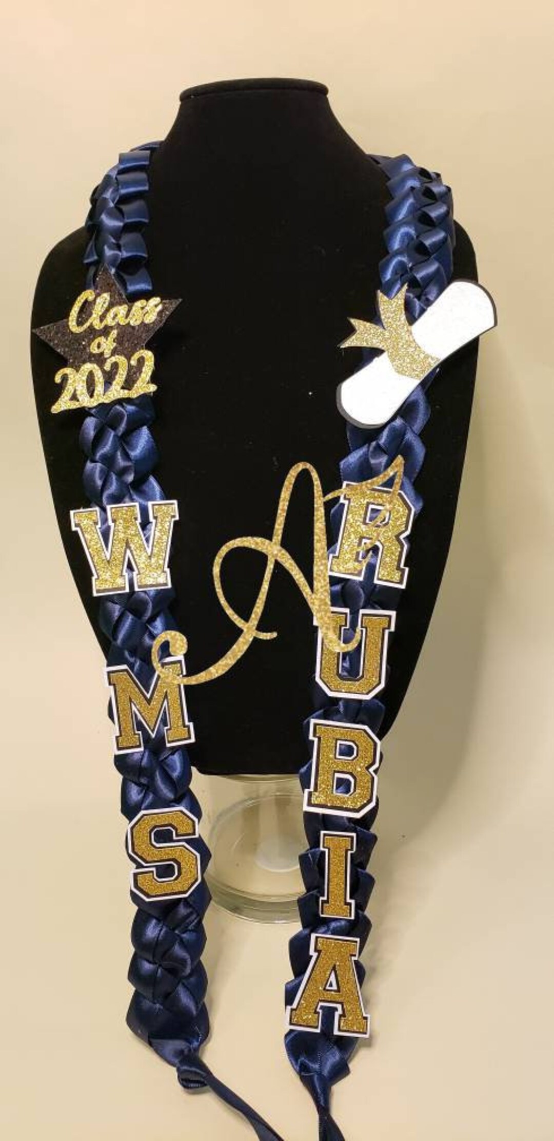 Lei, Graduation, Personalize Lei, Senior, College, University, Grad ...