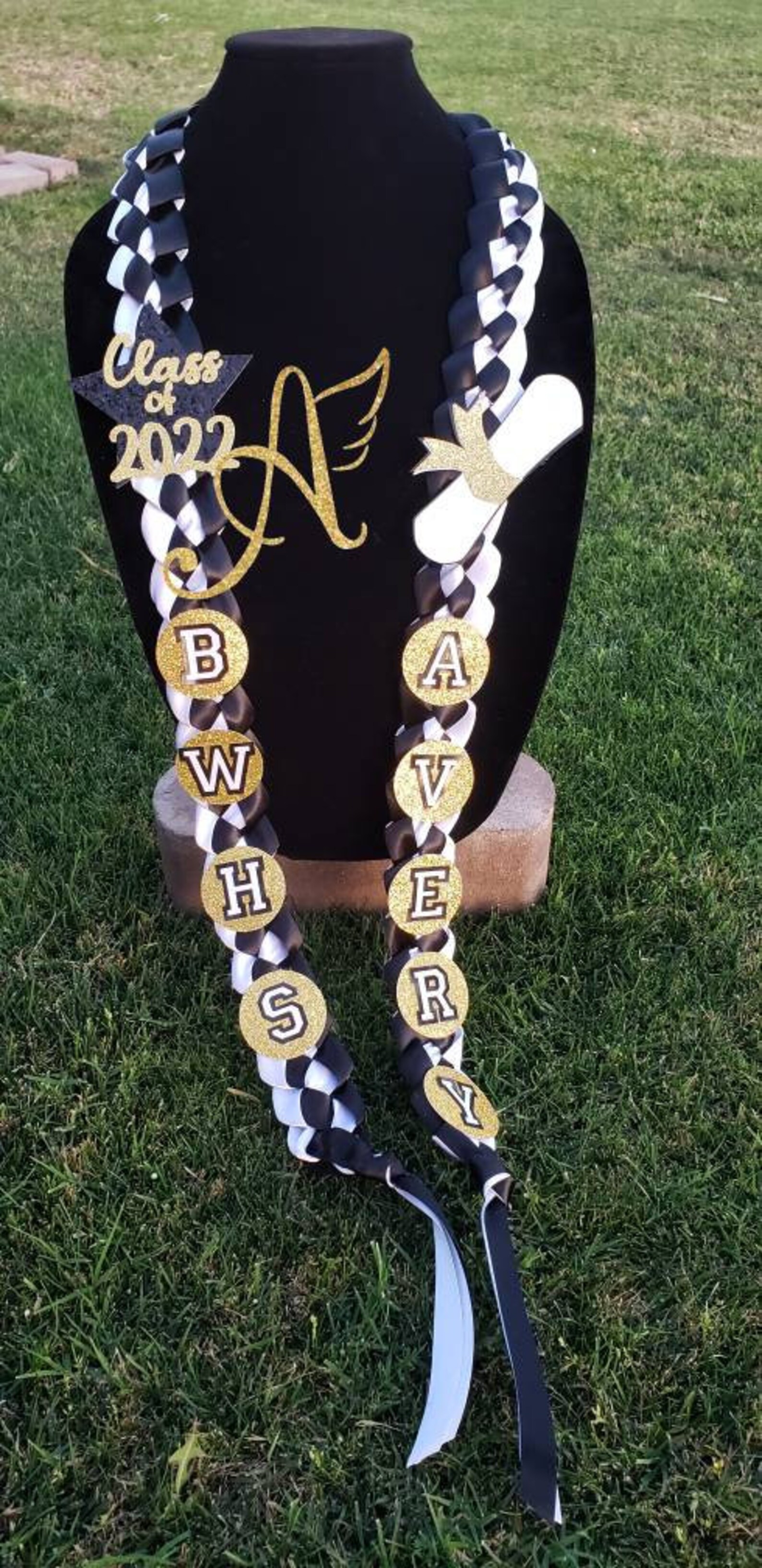 Lei Class Of Graduation Personalize Lei Senior College - Etsy