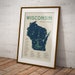 Wisconsin State Parks Poster - Etsy