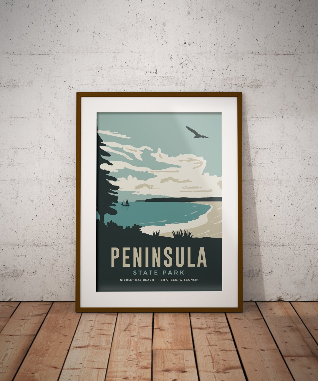 Peninsula State Park Wisconsin Poster - Etsy