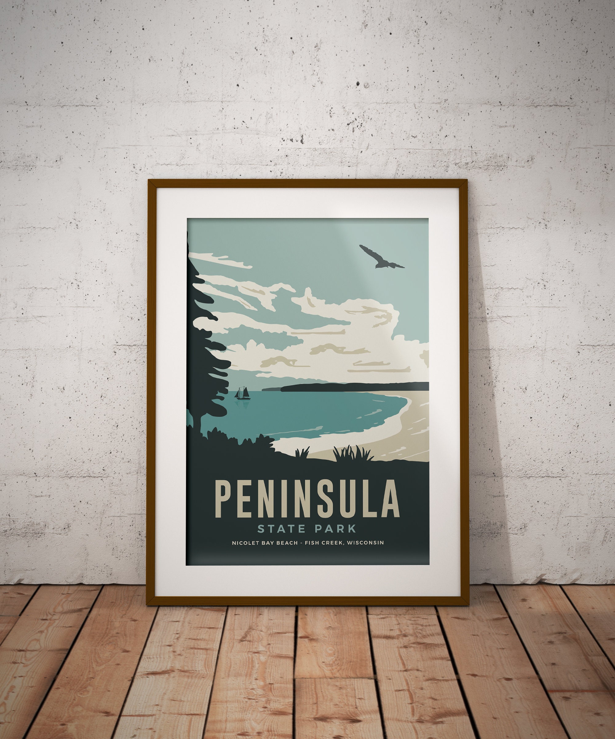 Peninsula State Park Wisconsin Poster - Etsy