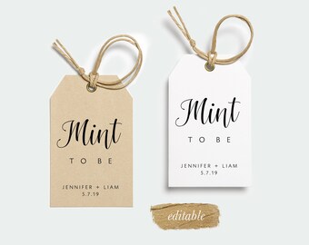 Mint to be printable | Etsy