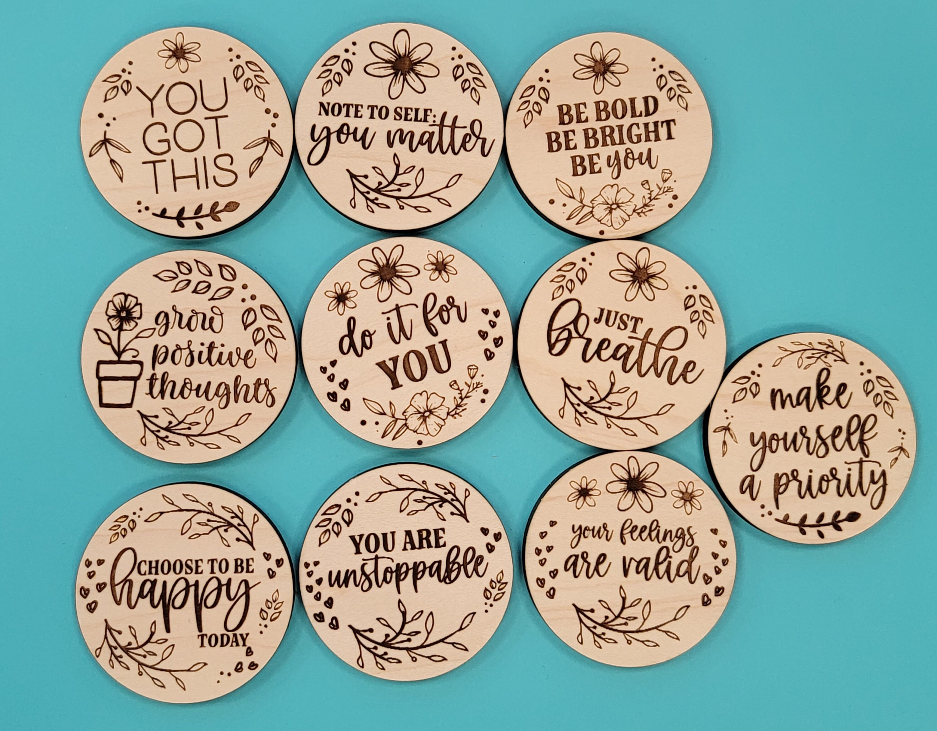 Positive Affirmation Tokens - Etsy