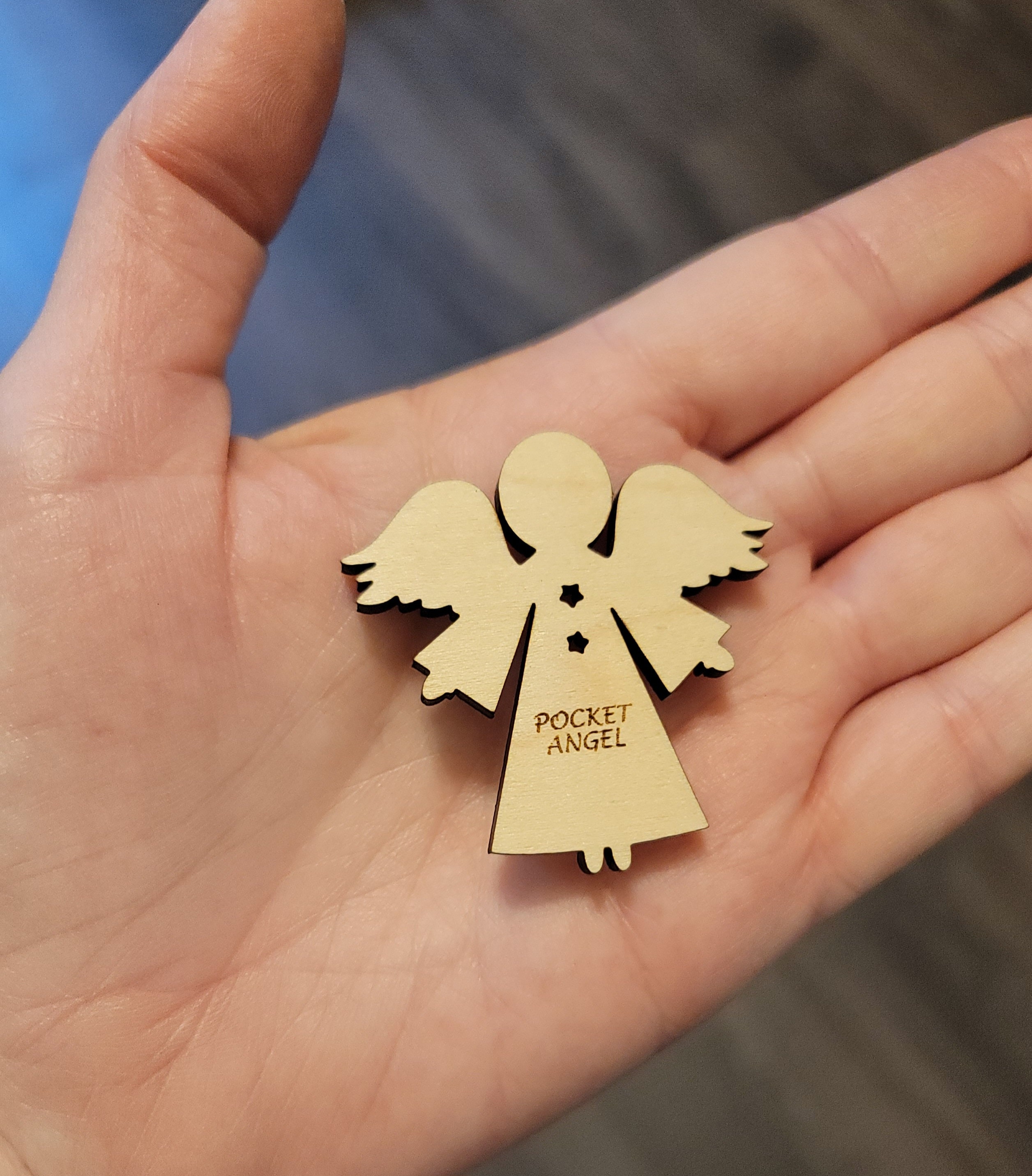 Pocket Angel , I Am Always With You, Grief, Support Token - Etsy