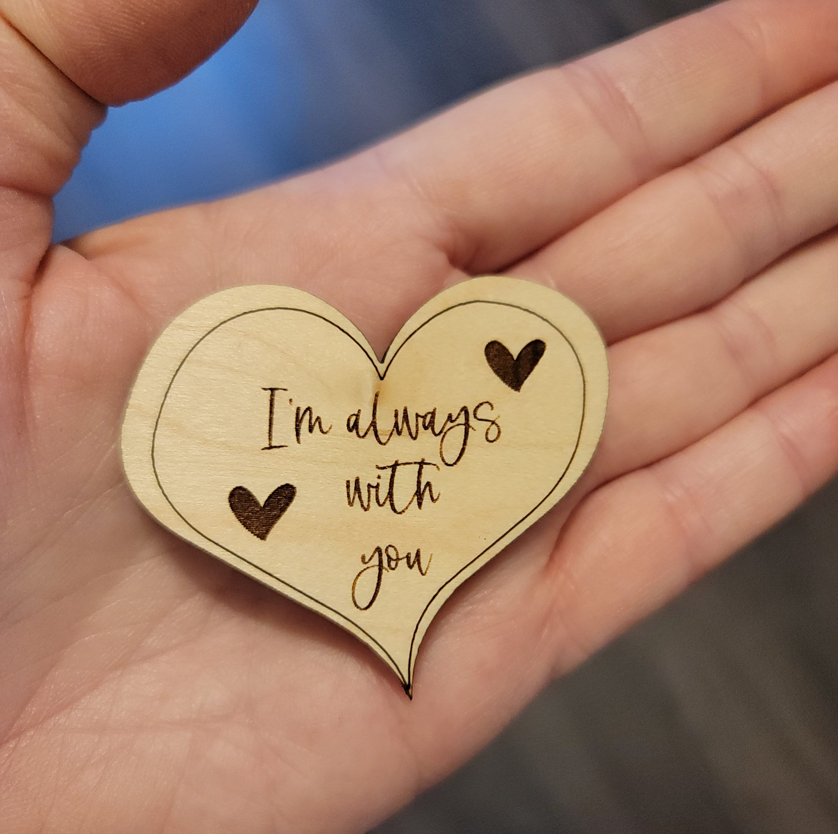 Pocket Angel , I Am Always With You, Grief, Support Token - Etsy