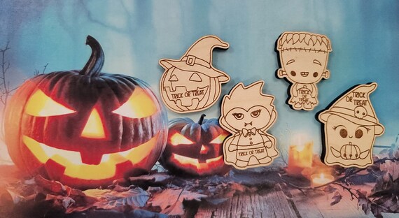 Non-candy Trick or Treat Trick or Treat Token Pocket Token - Etsy