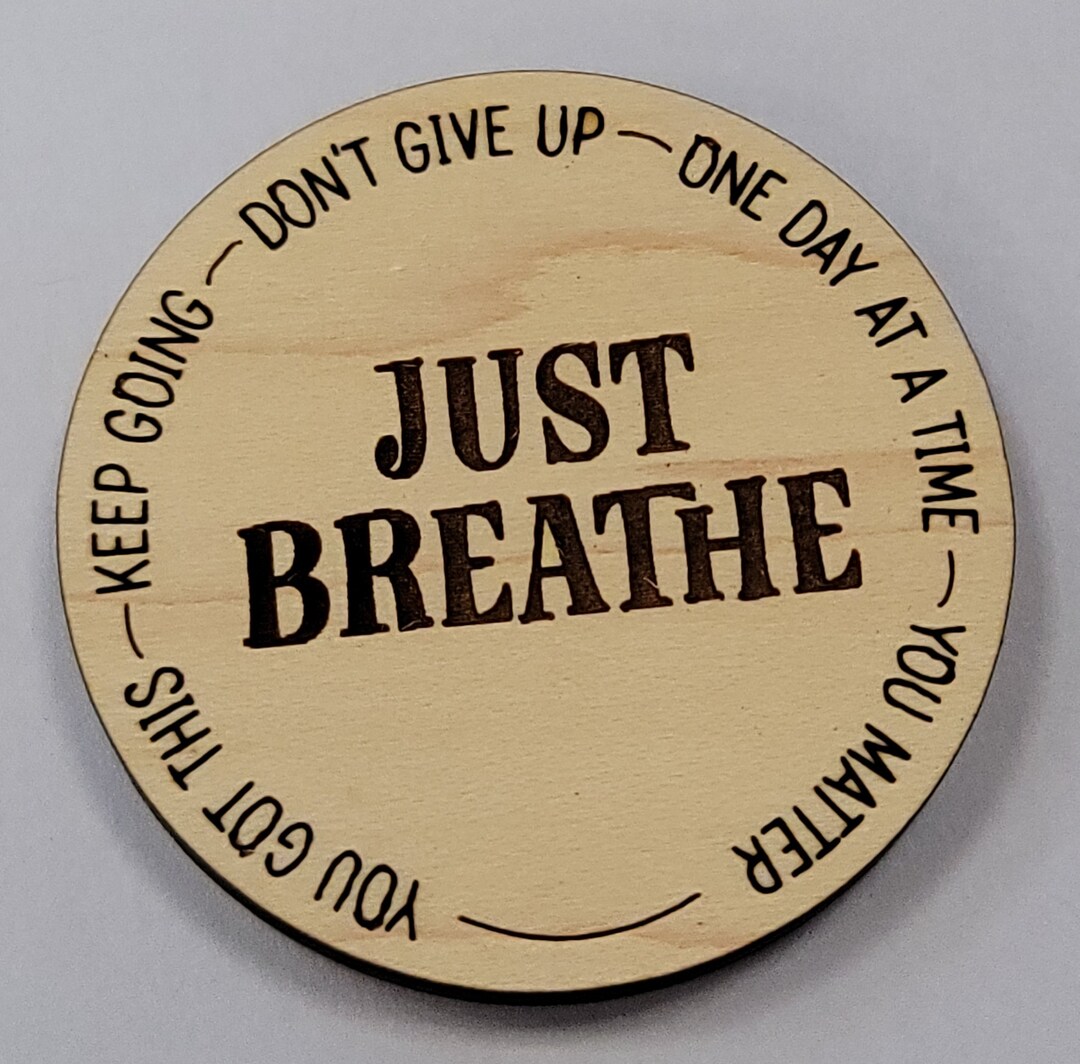 Wooden Truth Tokens, Anxiety, Reassurance, Truth Tokens, Positive ...