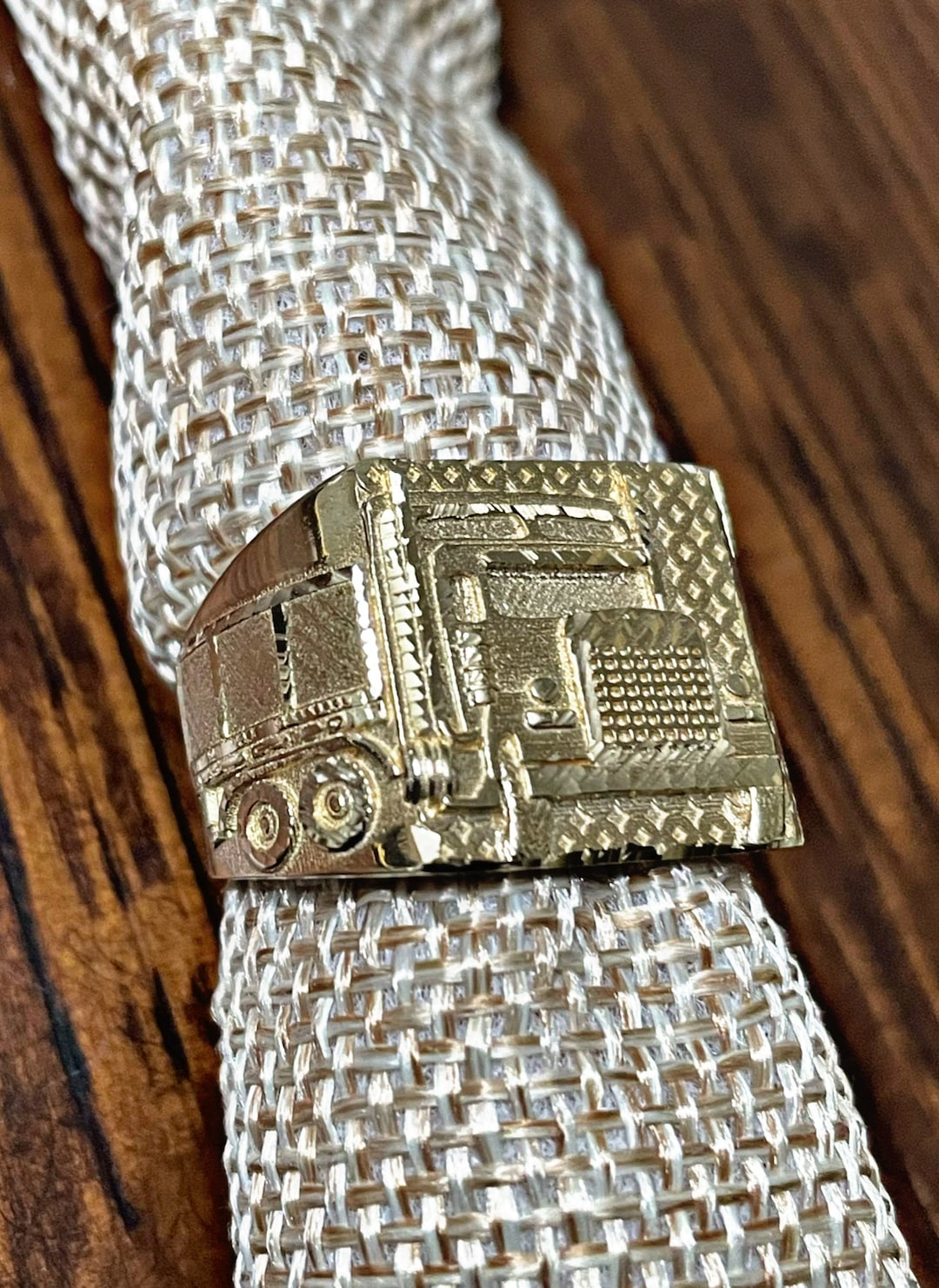 Truck Driver Ring - Etsy
