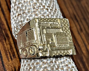 Truck Driver Ring - Etsy