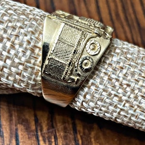 Truck Driver Ring - Etsy