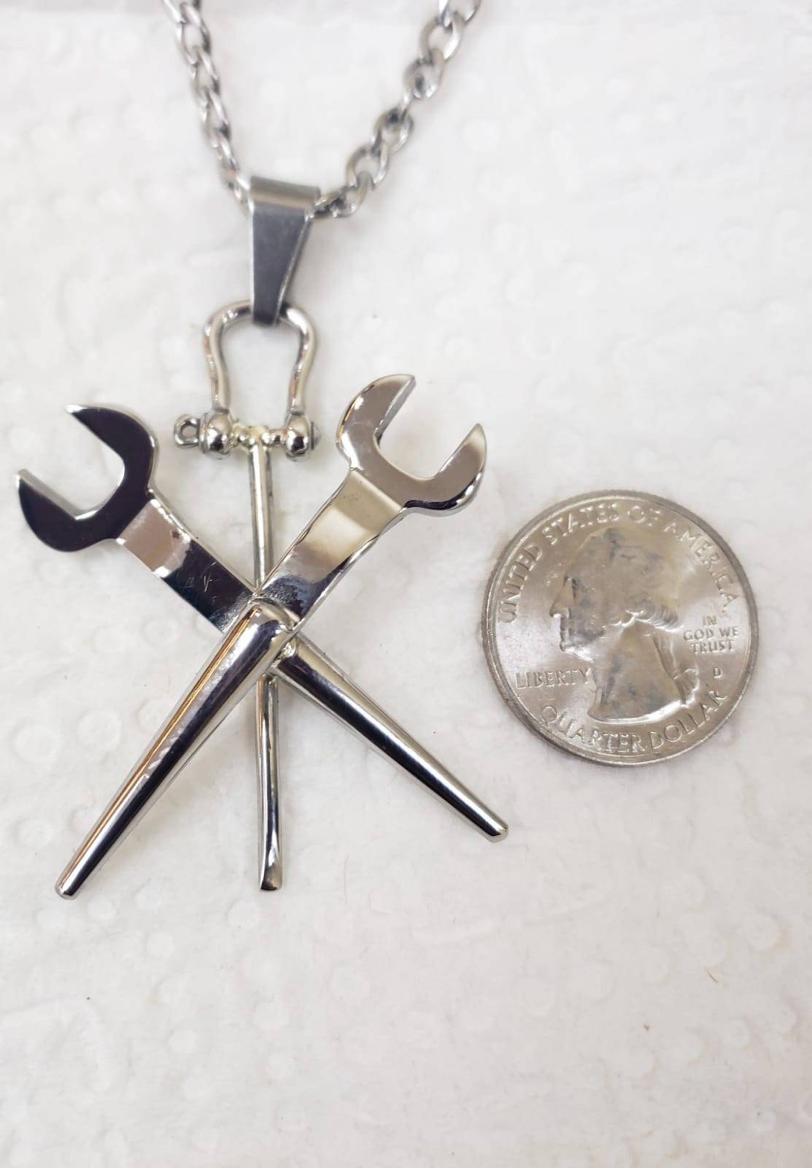 Iron Workers Pendant - Etsy