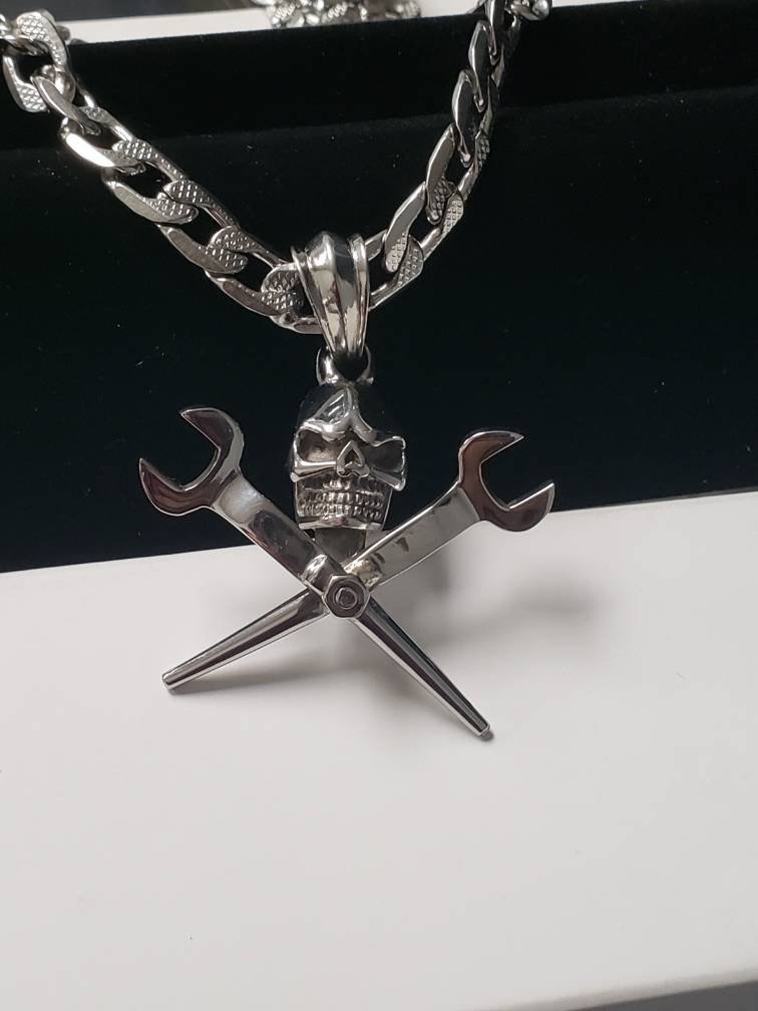 Ironworker Pendant Stainless Steel - Etsy