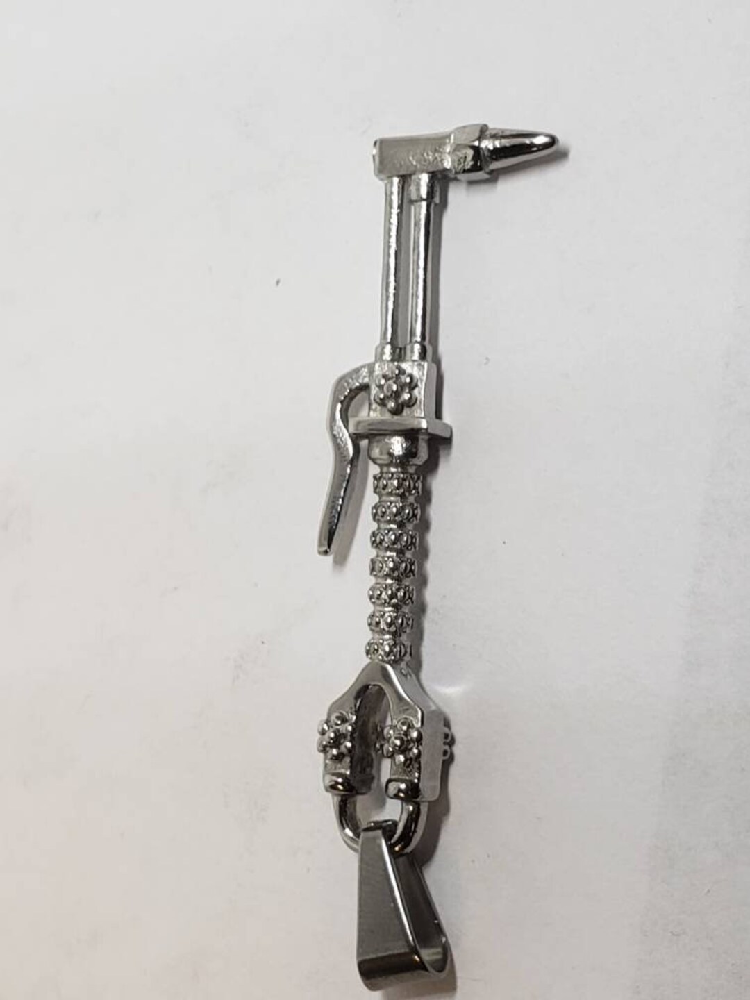 Stainless Steel Torch Pendant With Chain - Etsy