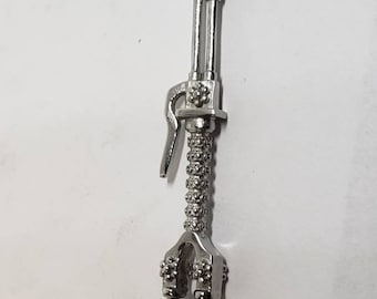 Stainless Steel Torch Pendant With Chain - Etsy