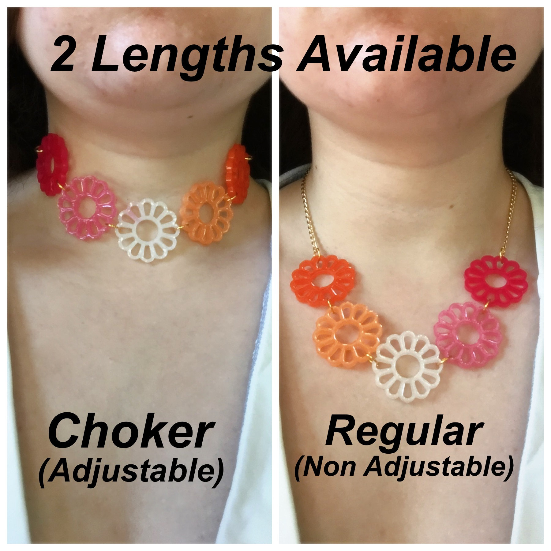 Lesbian Pride Daisy Chain Necklace - Etsy