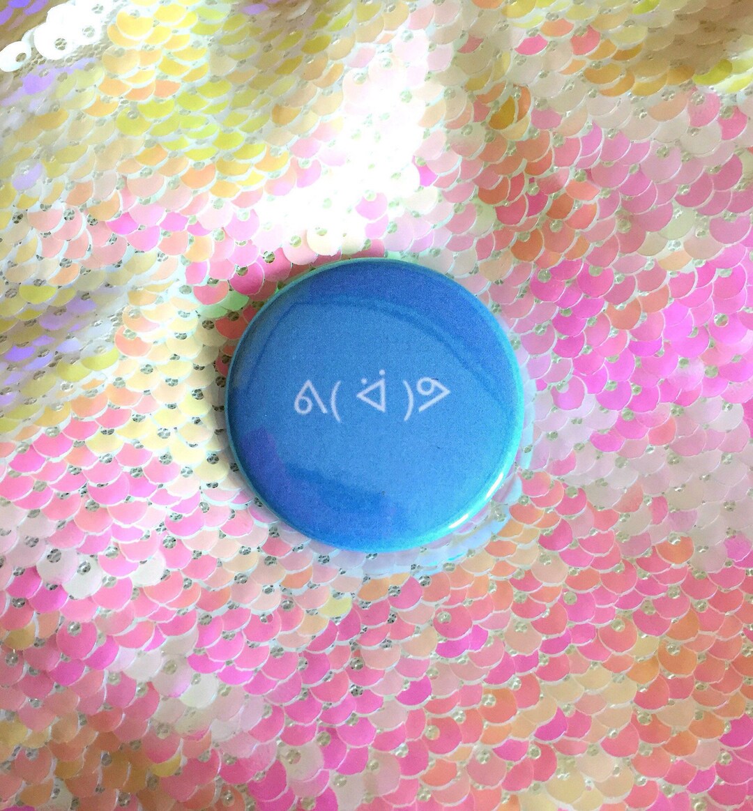 Happy Go Lucky Emoticon Pin - Etsy