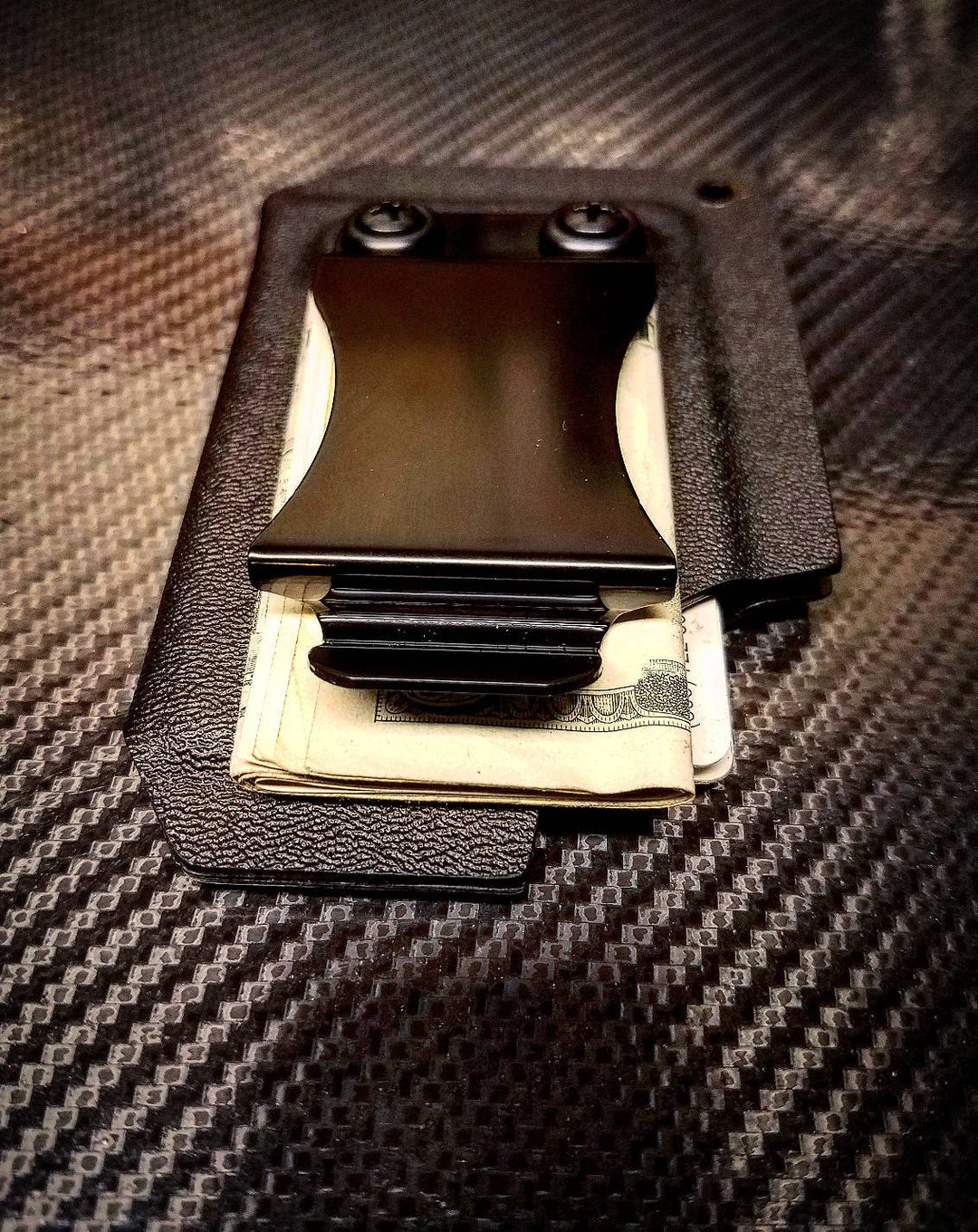 Kydex Wallet - Money Clip - Credit Card Holder - Business Card Holder ...