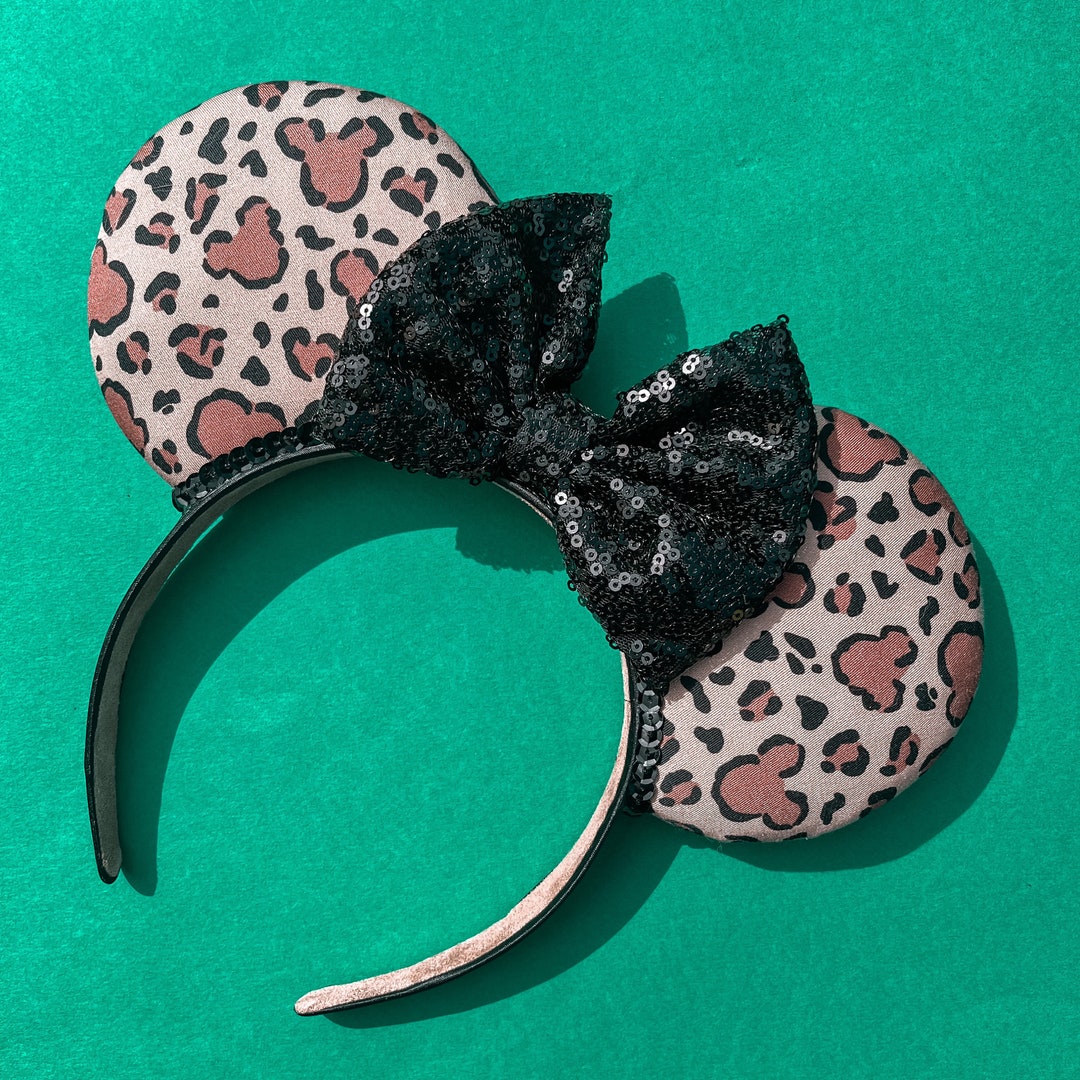 Animal Print Mouse Ears I Leopard - Etsy