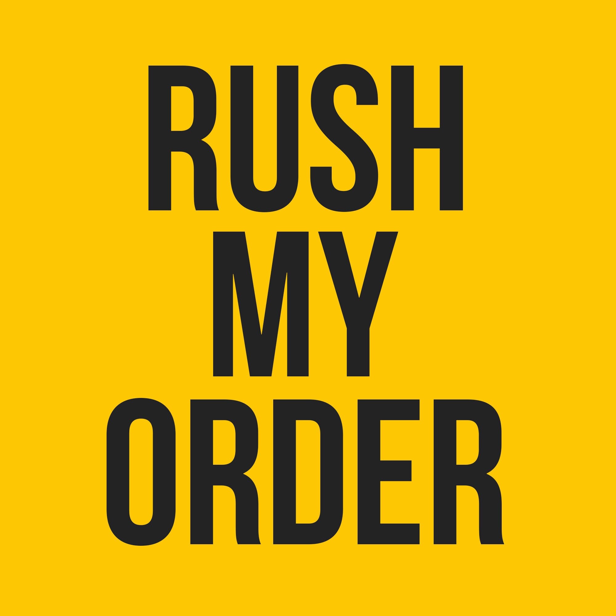 RUSH MY ORDER - Etsy