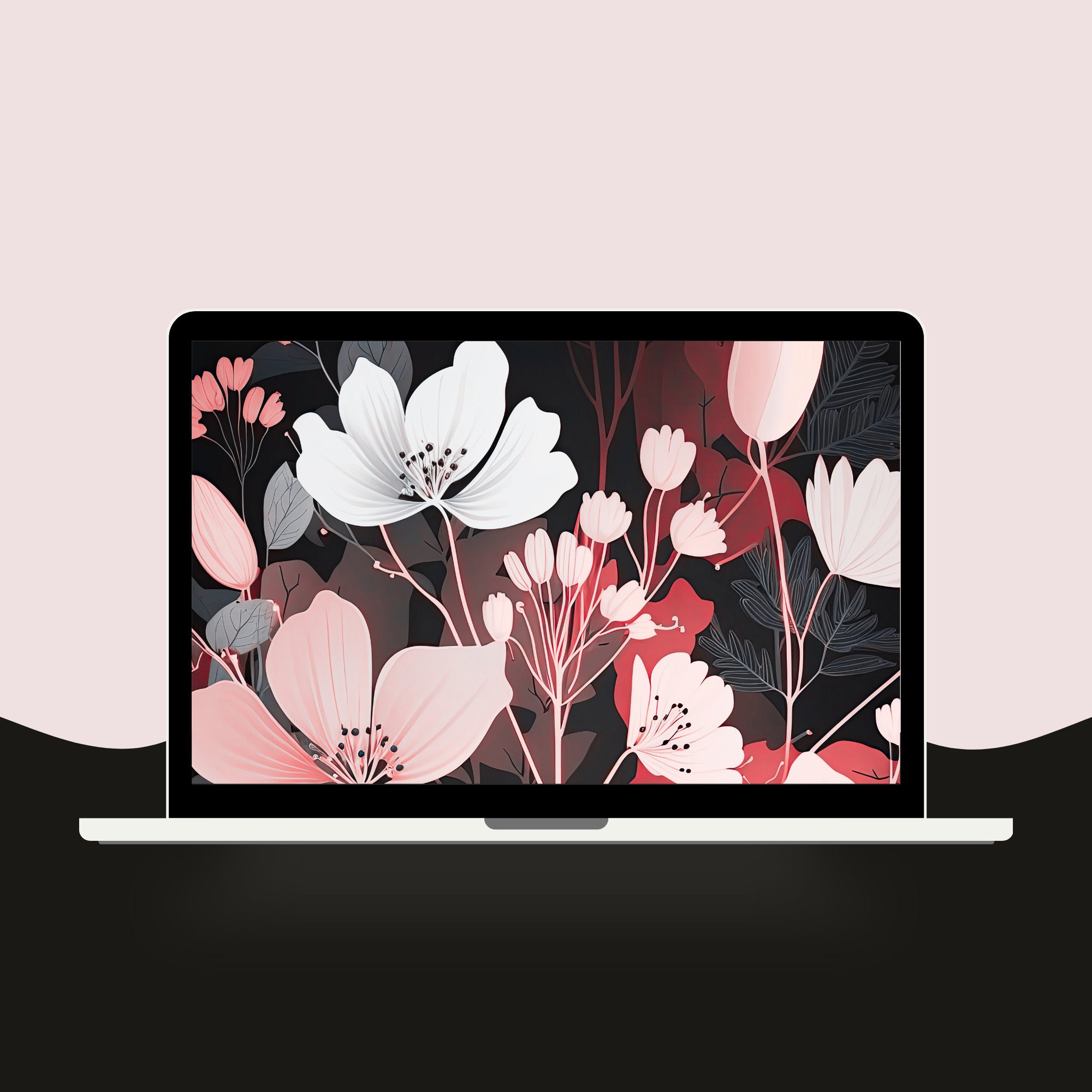 Pink Aesthetic Wallpaper, Pink Flowers, Pink Desktop, Laptop Wallpaper ...