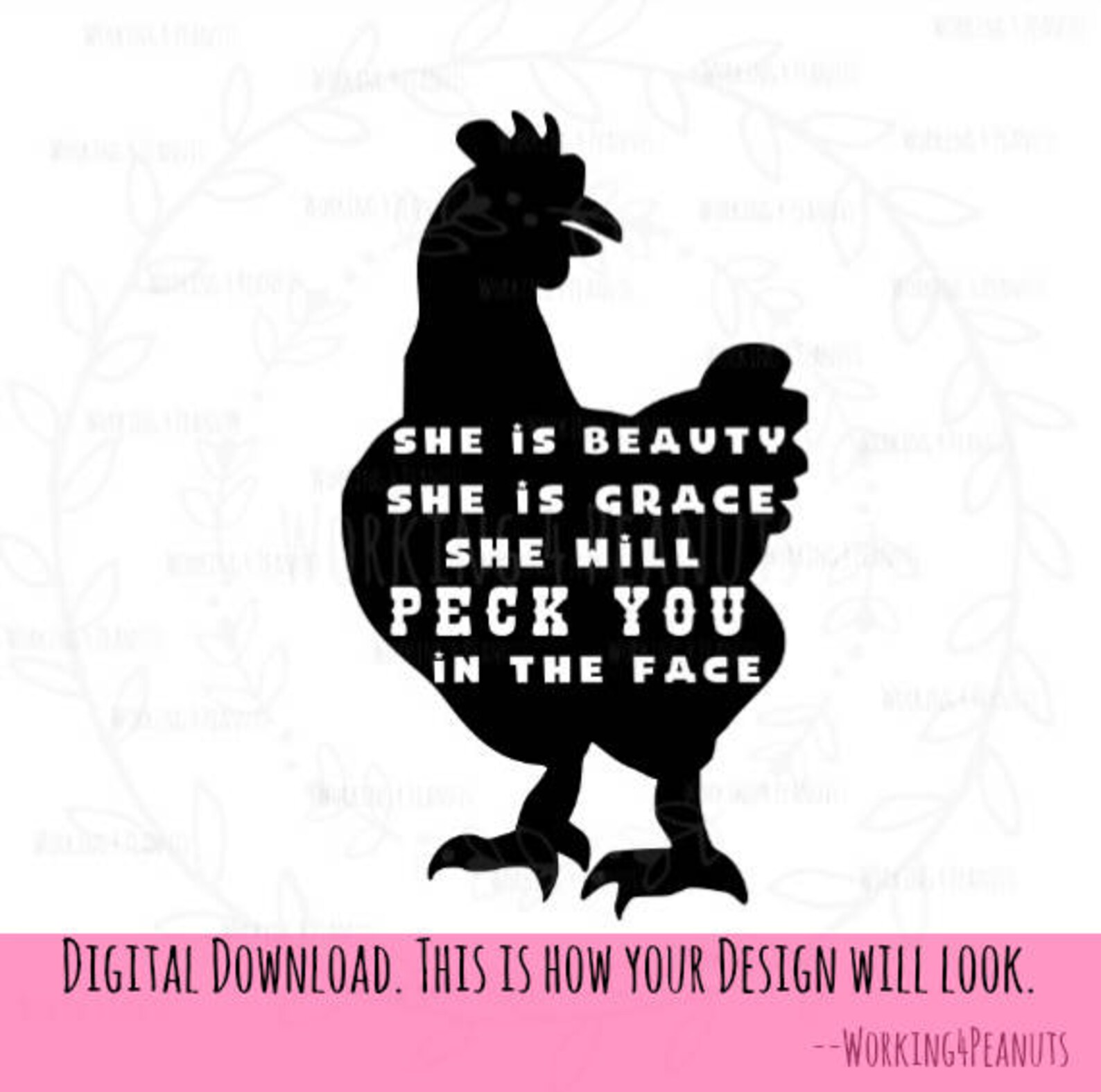 Chicken Svg Files Chicken Svg Chicken Clip Art Animal Svg Animal Svg ...