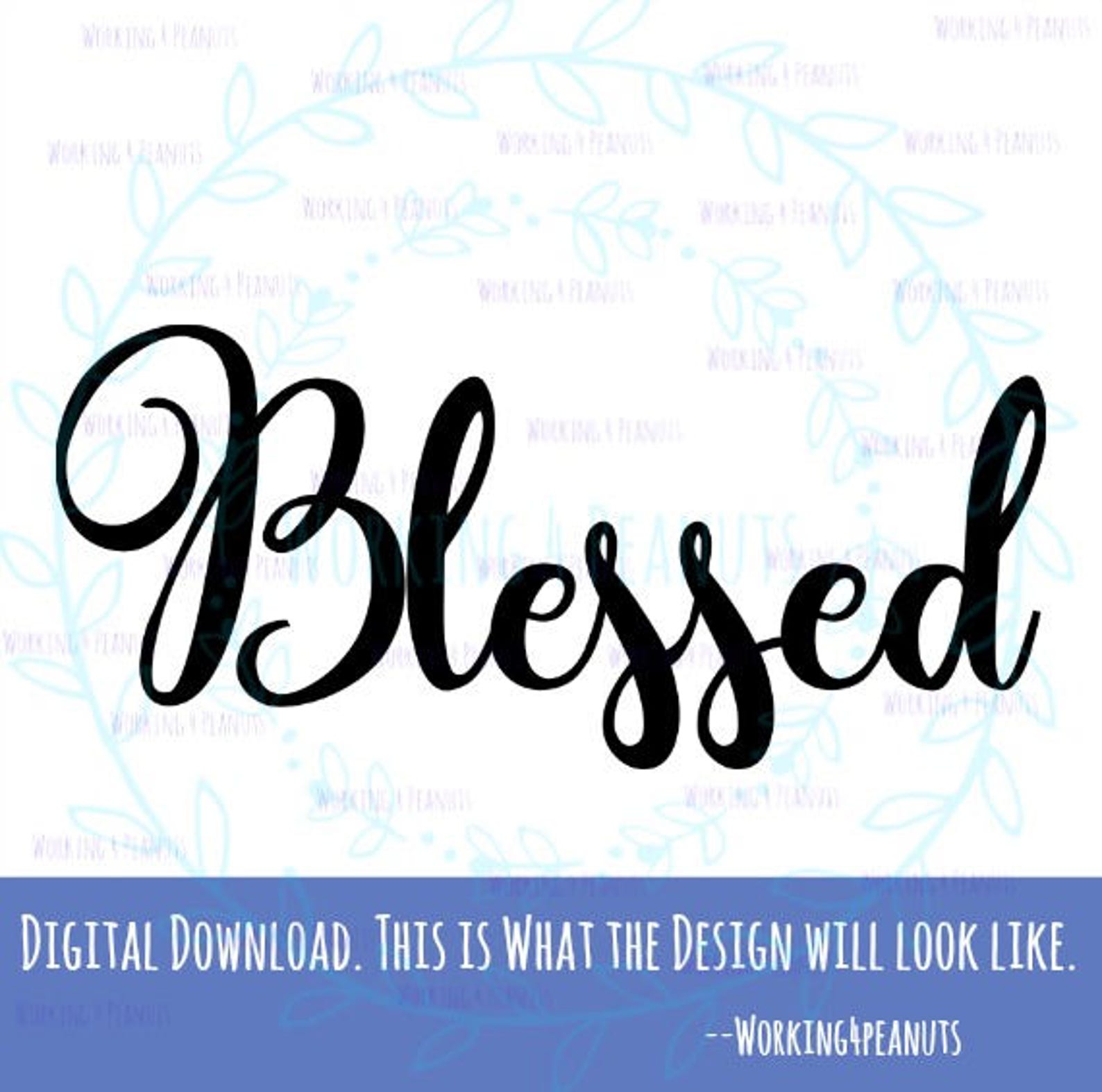 Blessed Svg Blessed Svg Files Thankful and Blessed Fall Svg ...