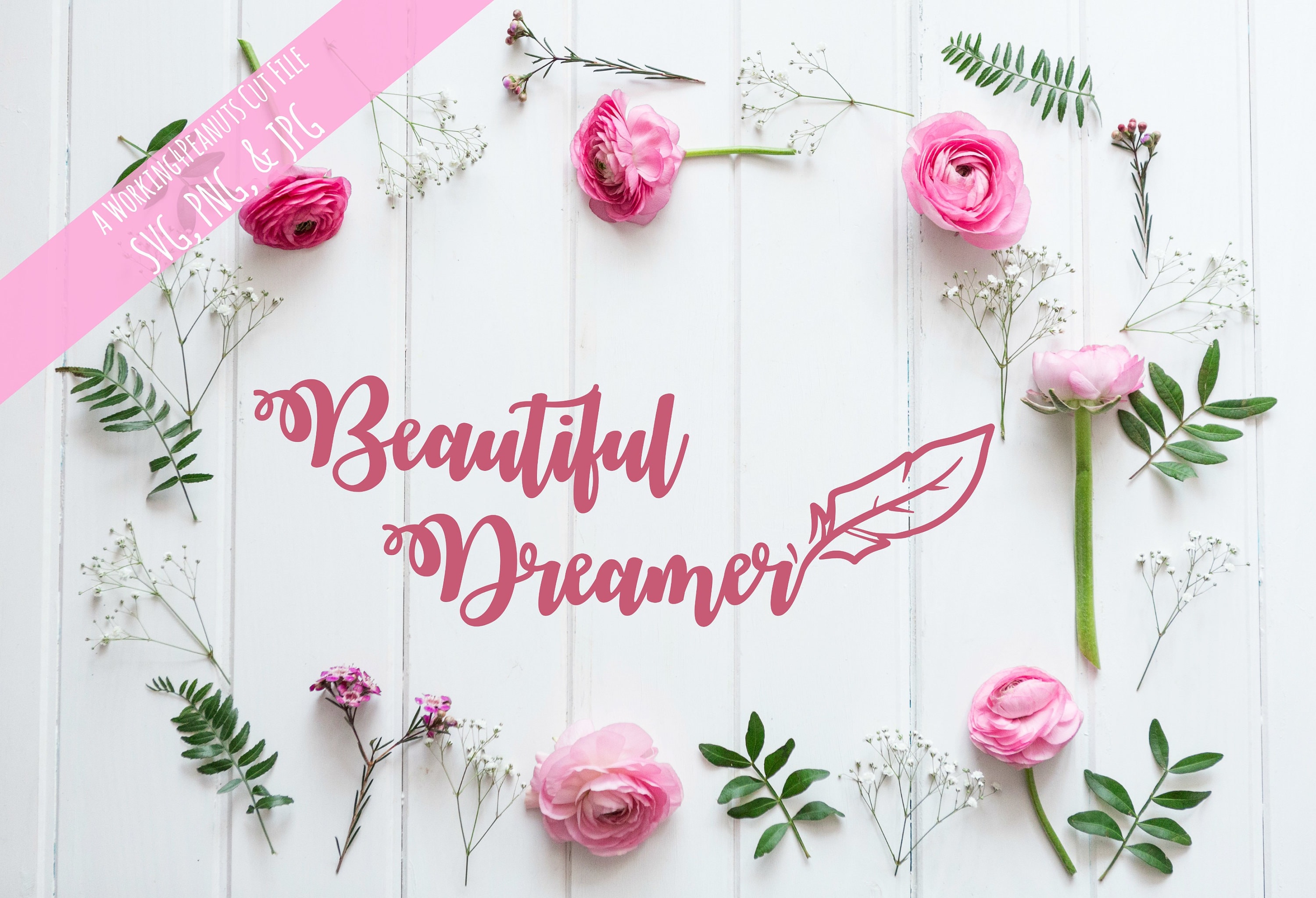 Beautiful Svg Beautiful Quote Love Svg Beautiful Dreamer - Etsy