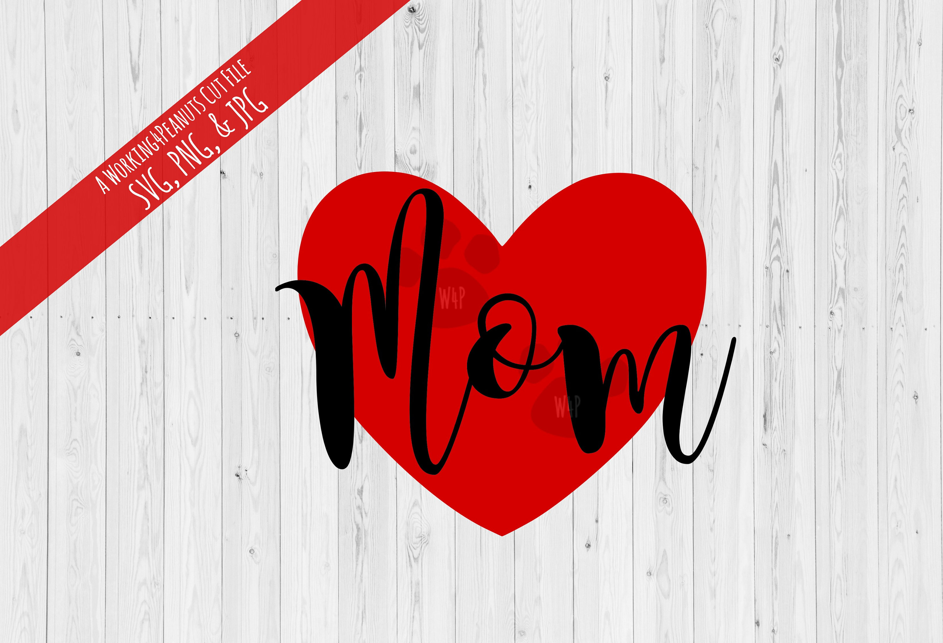 Mom Heart Svg - Heart Mom - Mom Svg - Heart Svg - Valentines Svg ...