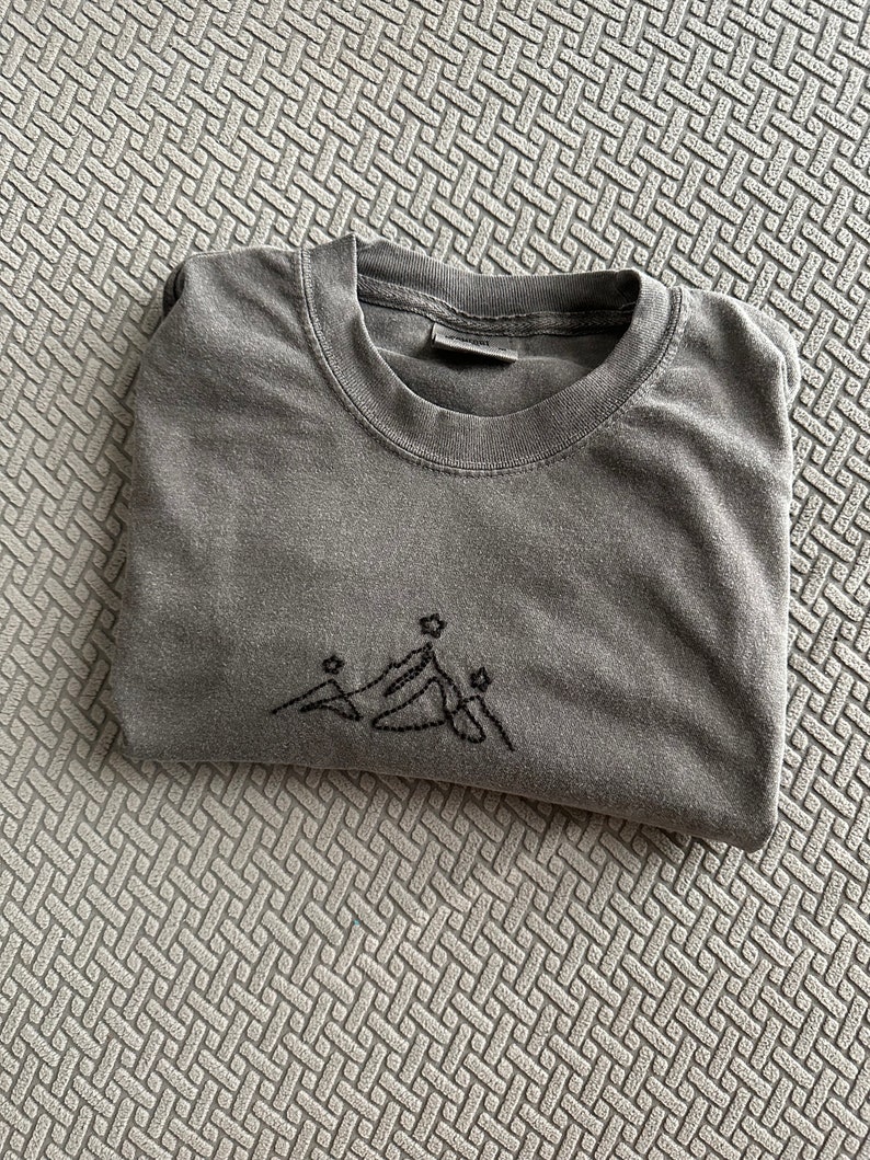 Bat Boys Acotar Rhysand Booktok Bookish Chunky Hand Embroidery Shirt ...