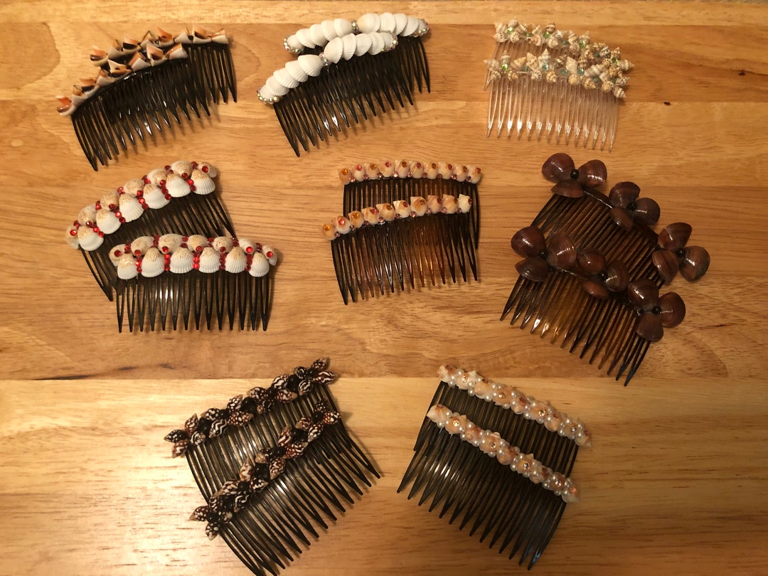 Multiple Choice Shell Hair Comb Sets,each Set Sold Separately,one of A ...