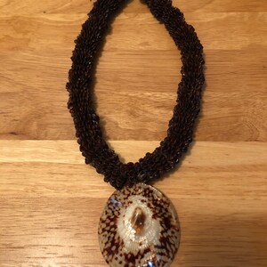 XL Opihi Shell Necklace/lg Clam Shell Necklace,shell Necklaces,shell ...