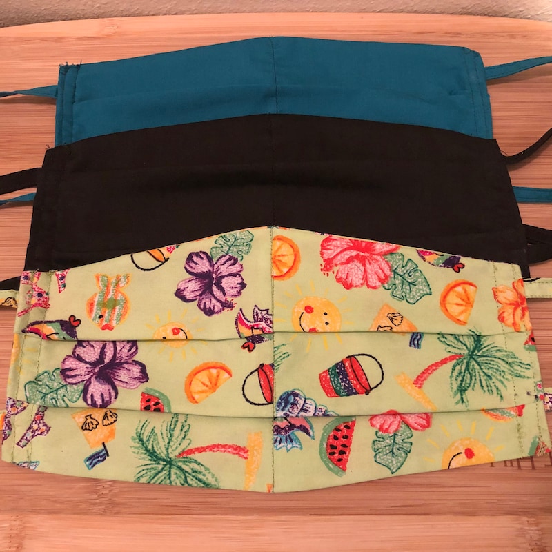 Tie Back Face Mask - Etsy