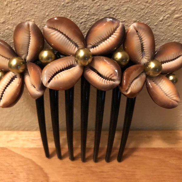 Mother of Pearl Shell Hair Comb - Etsy