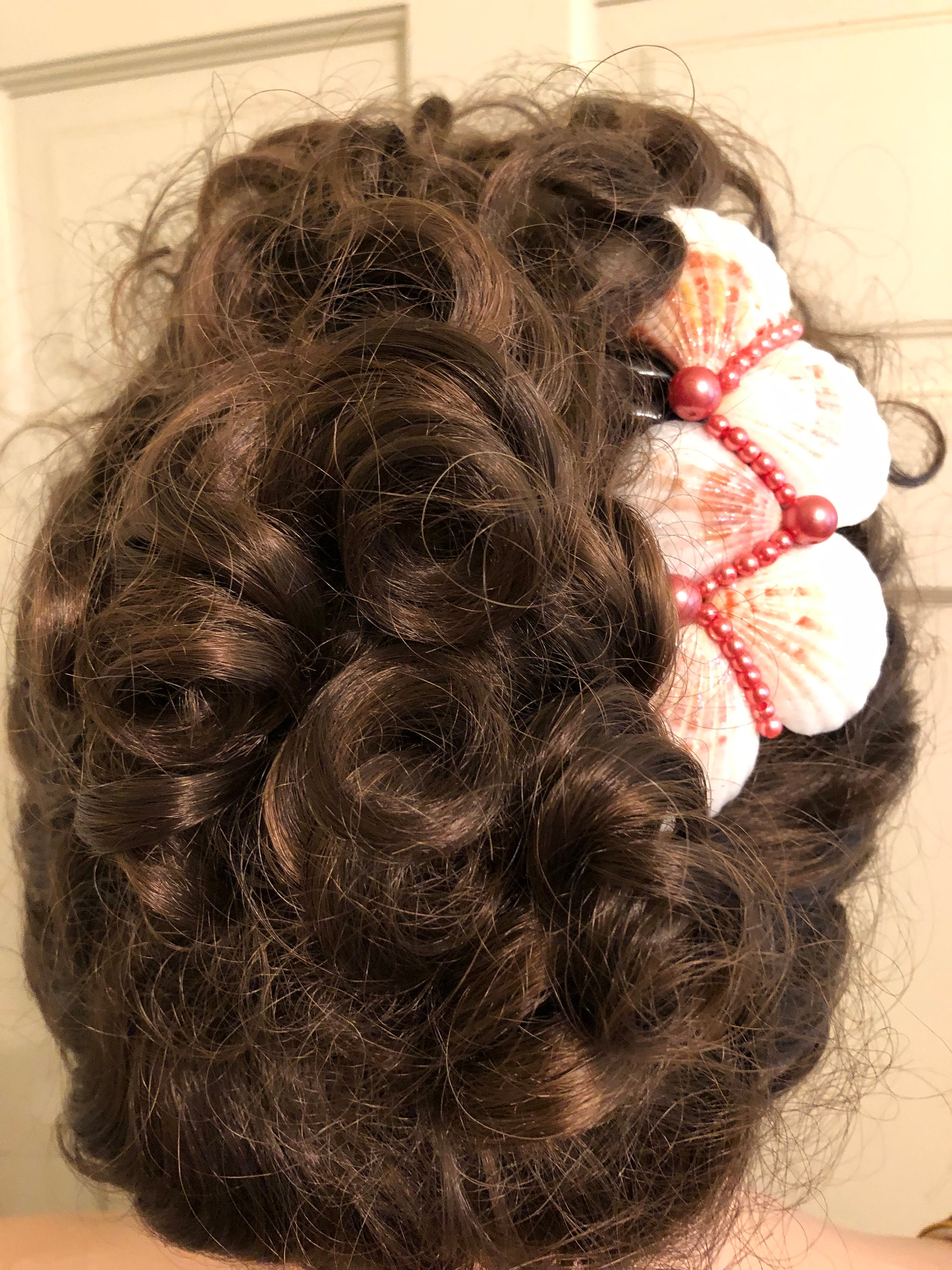 Clam Shell French Hair Combpearly | Etsy