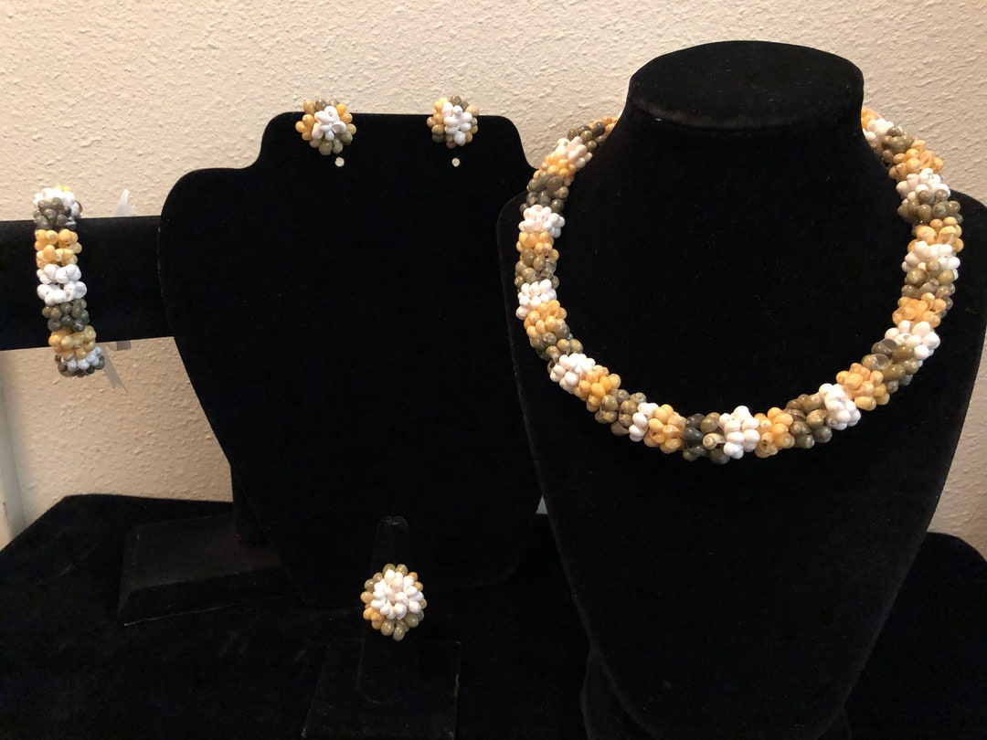 Multi Color Mongo Shell Jewelry Set,shell Choker Jewelry,mix Mongo ...