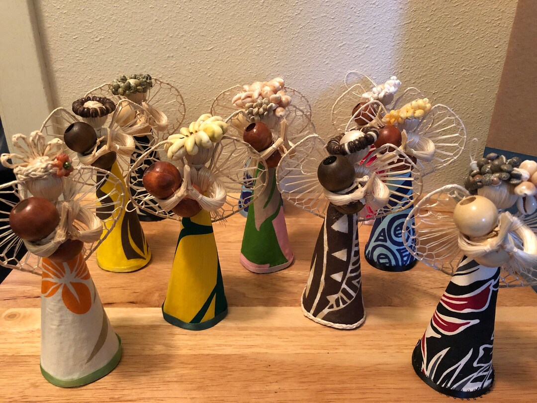 6" In-chanting Year Round Angel Ornaments,hand Made in Maui,custom Made ...