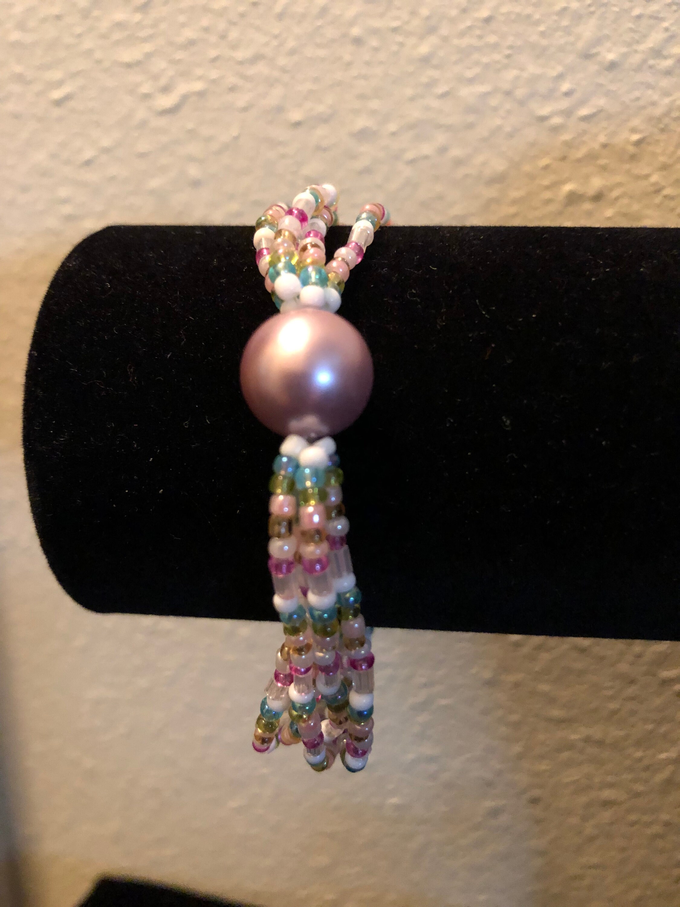 Multi-colored Tiny Seed Bead Jewelry Set,boho Jewelry,for Her,costume ...
