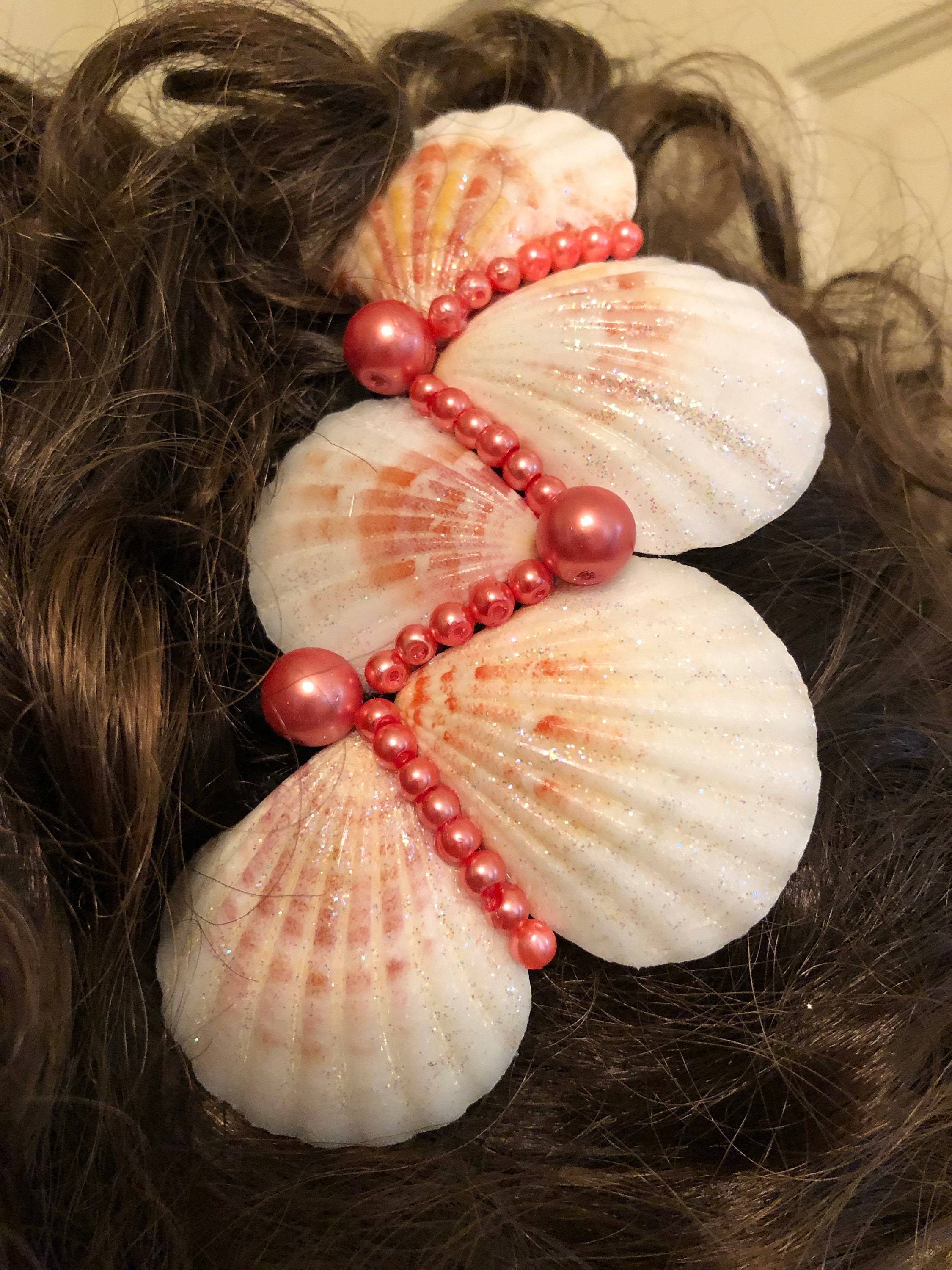 Clam Shell French Hair CombPearly | Etsy