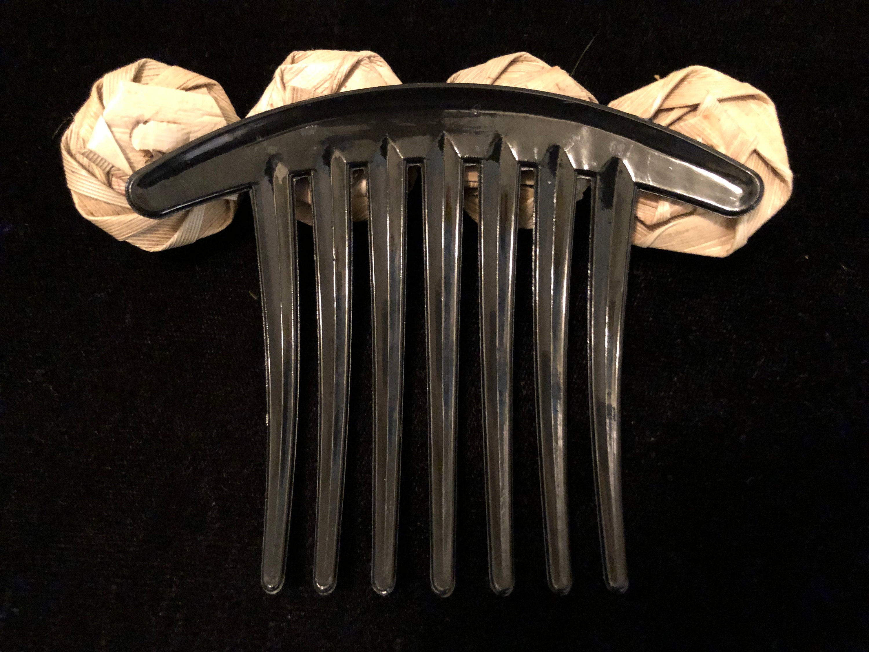 Lauhala Rosette French Combgreen Mongo Shell Hair - Etsy UK