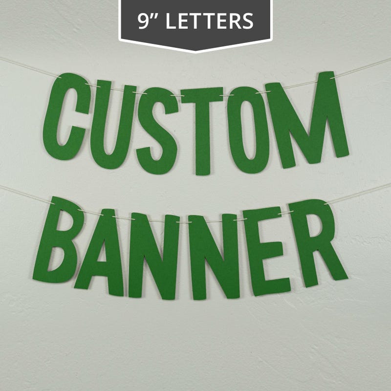 Turquoise Banner - Etsy