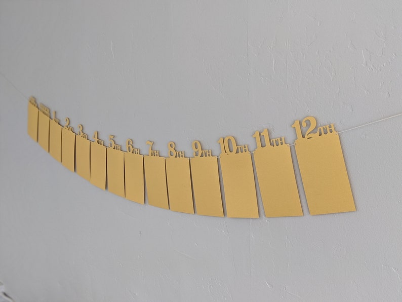 Middle School Junior High Graduation Photo Banner Grades | Etsy