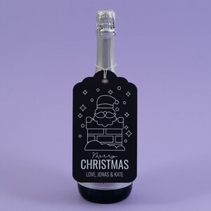 Holiday Gift Tag - Merry Christmas, Happy Holidays, Santa Claus ...
