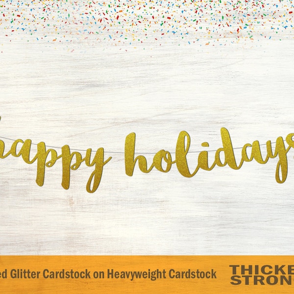 Holiday Banner - Etsy