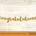 Congratulations Banner, Script Font Graduation, Graduation Banner ...